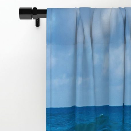 Paradise ocean window curtain, blackout curtain, sheer curtain, coastal ...