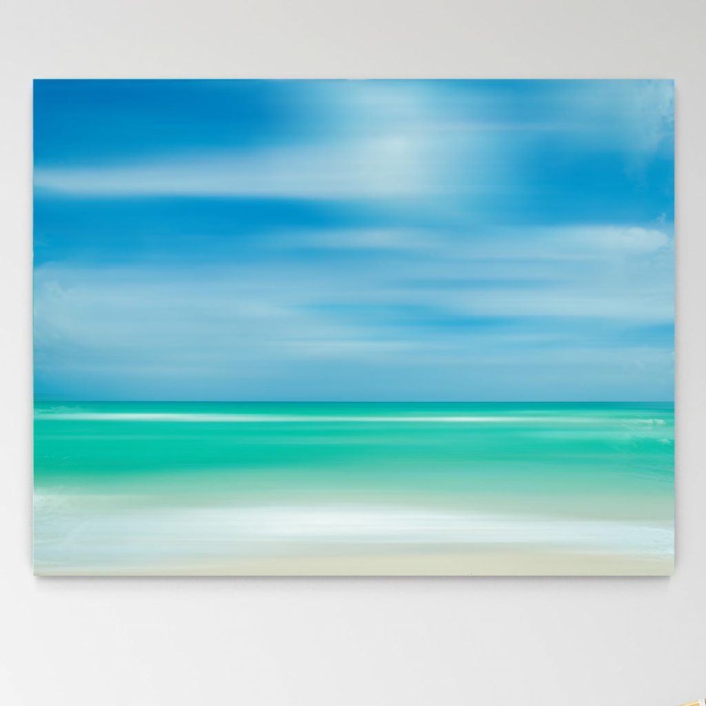 Beach Blessing Abstract ocean Fine Art Print, Wall Art, beach wall ...